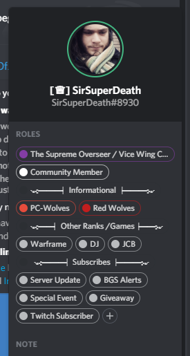 Hello, so i just joined a random discord channel and i saw this when i ...