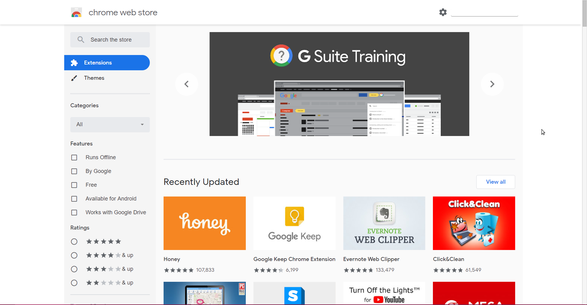 Chrome web store also got a redesign, any way we can revert it using a ...